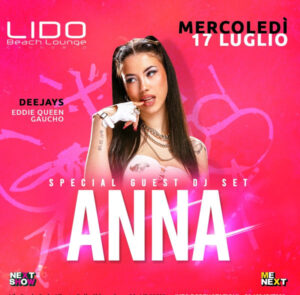 Biglietti per ANNA DJ SET - TicketGate
